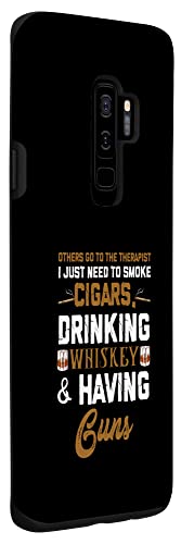 Galaxy S9+ Others smoke sigars, whiskey & having guns Cigars Case