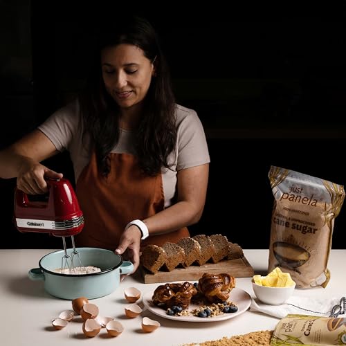 Organic Unrefined Cane Sugar - 1 Pound, Pack of 2 - Sweeten Your Coffee with Natural Cane Sugar - Unprocessed and Handcrafted Cane Sugar with Intact Natural Minerals - Jaggery Powder