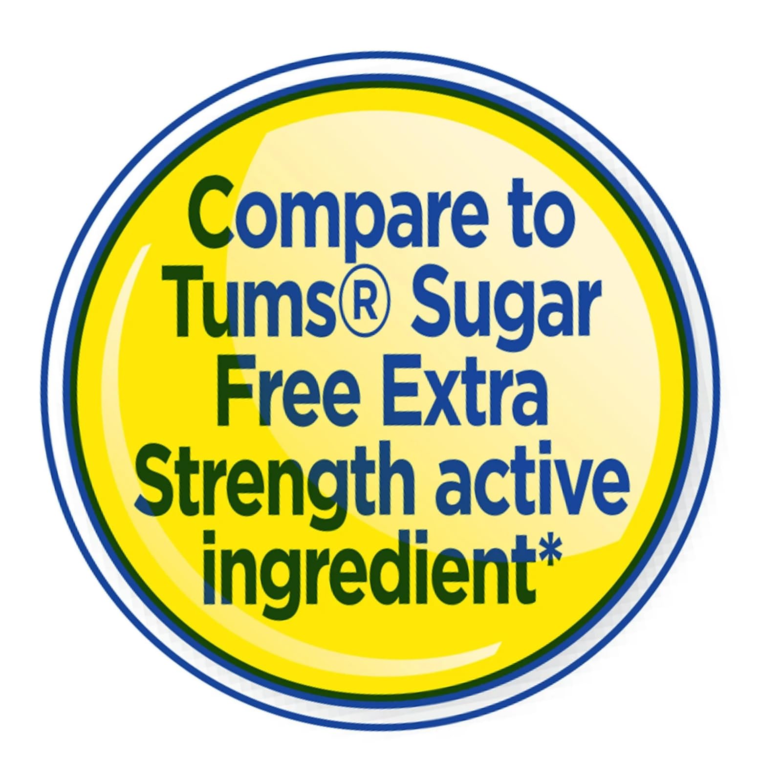 THREE PEBBLES Antacid Tablets Sugar Free Extra Strength, Orange Creme, Calcium Carbonate 750 mg, 90 Count Each (Pack of 3)