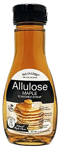 BetterTaste Natural Maple & Honey Flavored Allulose Syrup, 11.75-Ounce Bottle of Each Combo Pack, Zero Calorie Sugar Substitute, Non-GMO, Non-Erythritol, Gluten Free & Vegan Liquid Sweetener