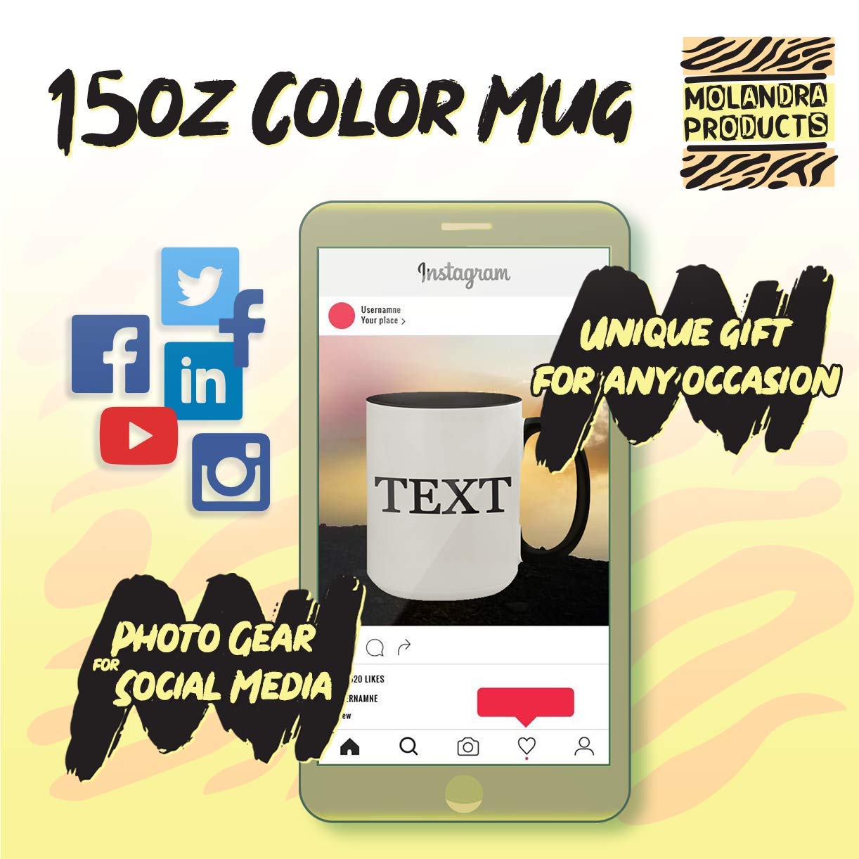 I'm A Sigars. To Save Time Let's Just Assume I'm Always Right. - 15oz Colored Inner & Handle Ceramic Coffee Mug, Black