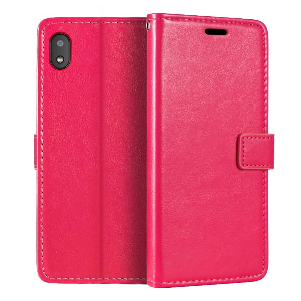 for Gigaset GS110 Case, Premium PU Leather Magnetic Flip Case Cover with Card Holder and Kickstand for Gigaset GS110 (6.1”)