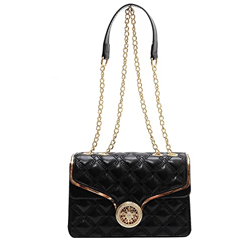 Crossbody Bags for Women, Travel Purse Phone Purse Handbag Shoulder Bag (Black)