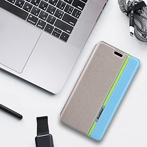 for Gigaset GS100 Case, Fashion Multicolor Magnetic Closure Leather Flip Case Cover with Card Holder for Gigaset GS100 (5.5β)