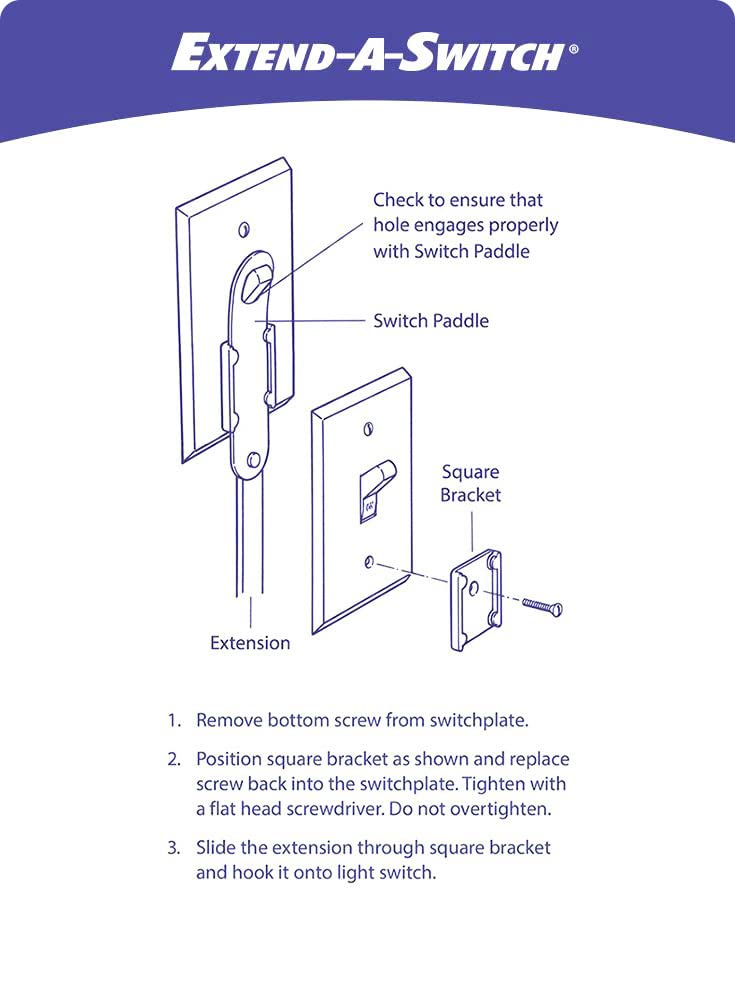 Light Switch Extender for Kids - 2 Pack