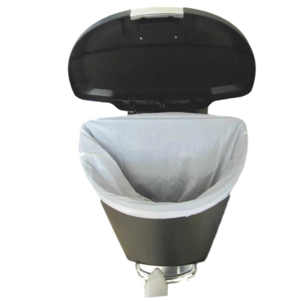 Dog-Proof Trash Can Locking 13 Gallon Kitchen Rubbish Foot Step Tall with Lock Lid Garage & eBook by OISTRIA