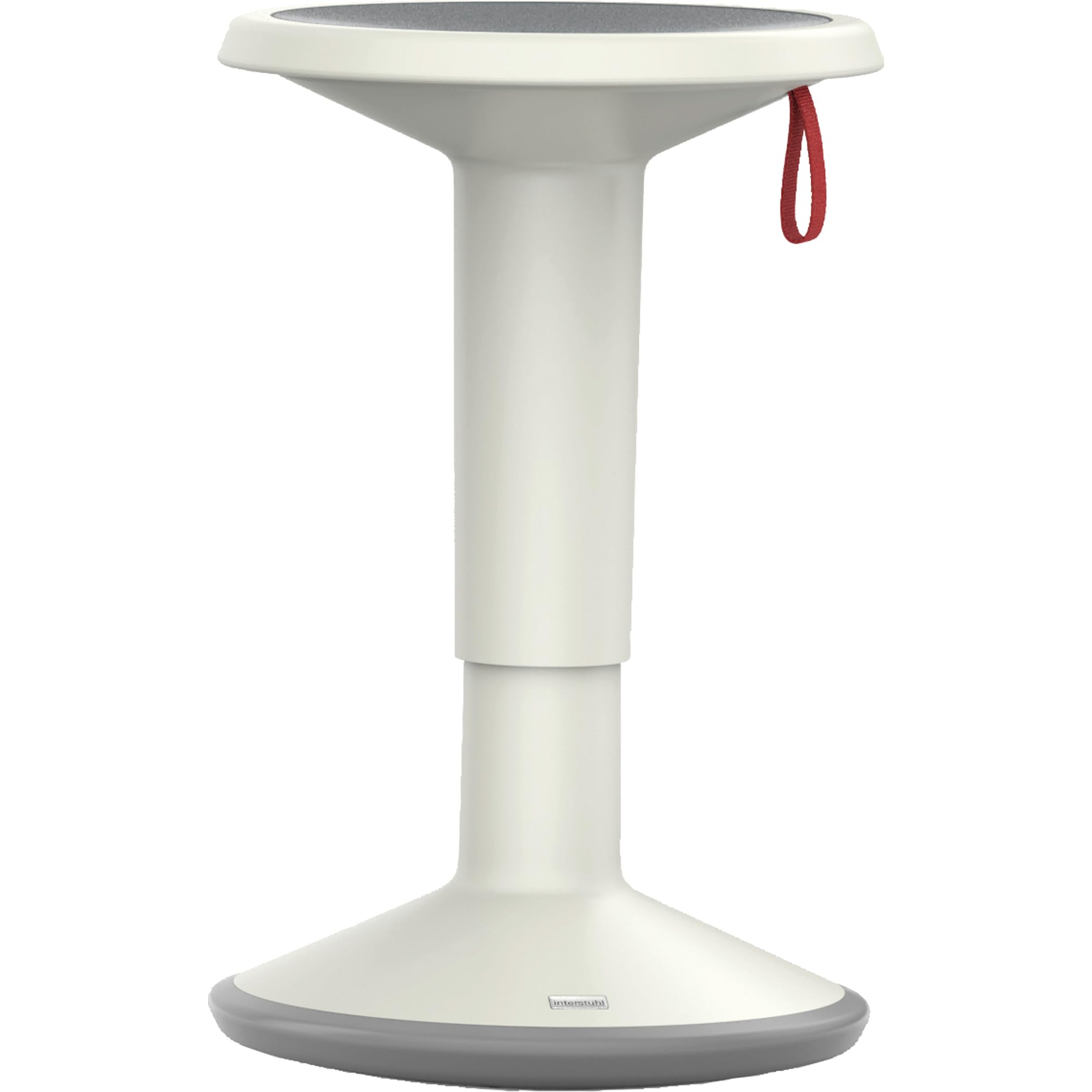 Interstuhl Up Stool Adjustable Multi-Use Ergonomic Stool, White (UP-WH)