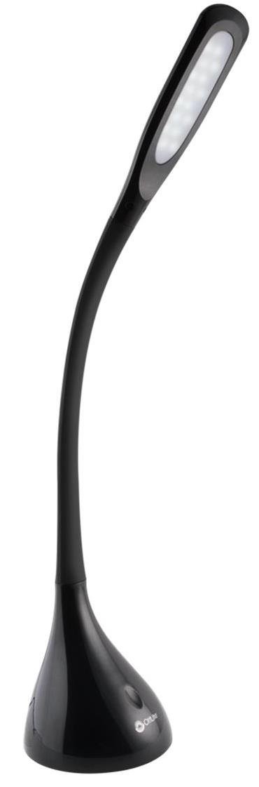 OttLite Creative Curves LED Desk Lamp with Adjustable Neck - 4 Dimmable Brightness Settings with Energy Efficient Natural Daylight LEDs for Home Office, Computer Desk, & Dorms