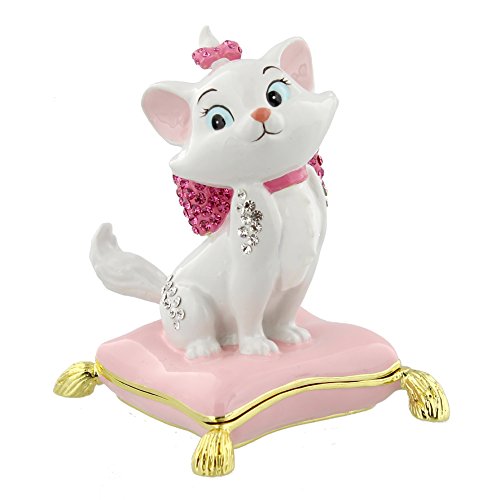 Happy Homewares Classic Trinket Box - Marie The Aristocats Metal Giftware Box - The Perfect Keepsake for a Classic Fan - Officially Licensed