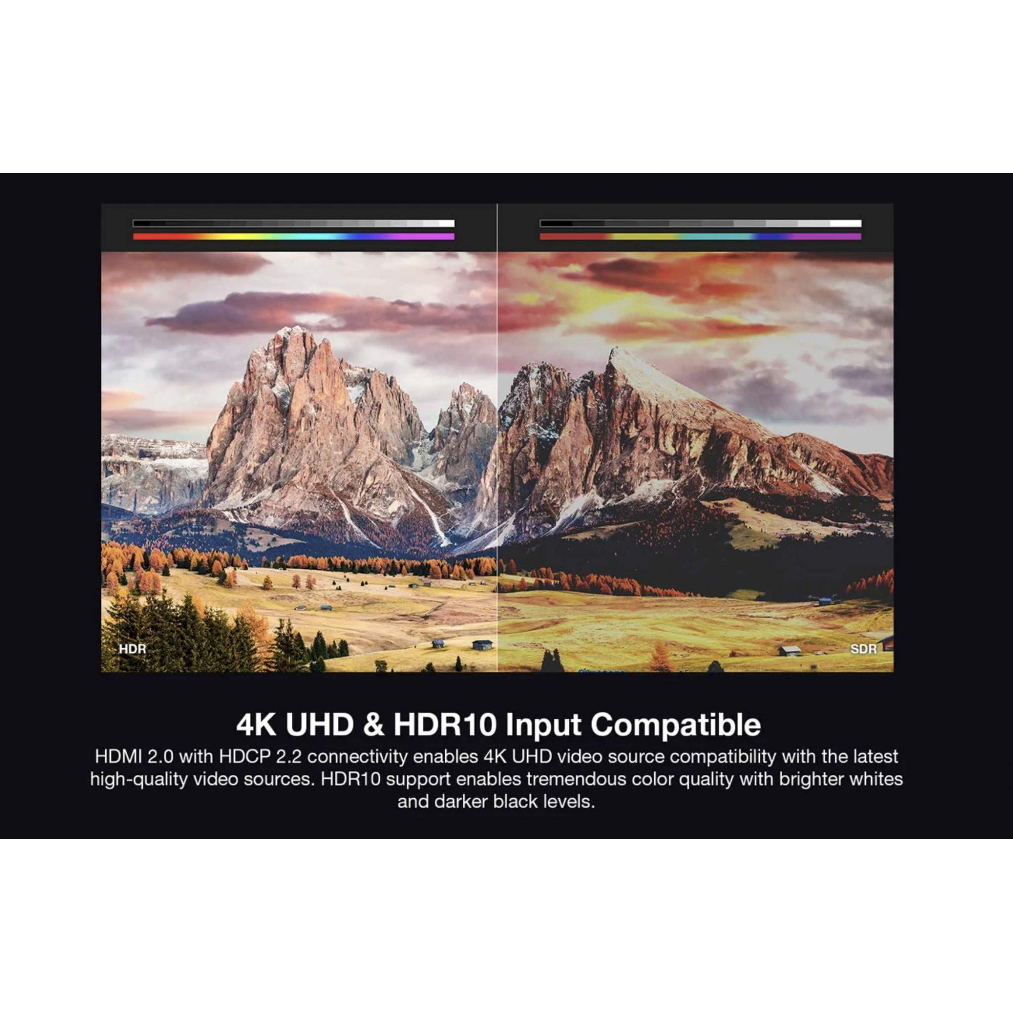 Optoma HD27HDR 1080p 4K HDR Ready Home Theater Projector for Gaming and Movies, 120Hz Support and HDMI 2.0, White