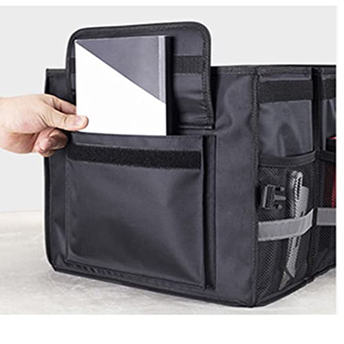 LUVADU ZHJ Trunk Organizers Car Boot Organiser Foldable Divider Storage Box Portable Storage Box Trunk Organizers