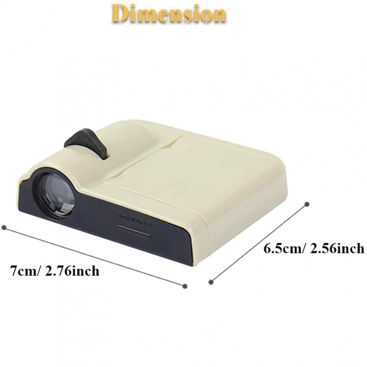 Mllkcao Mini Projector Birthday Party Decoration Projector Portble Projector Happy Birthday Projection Creative Birthday Gift