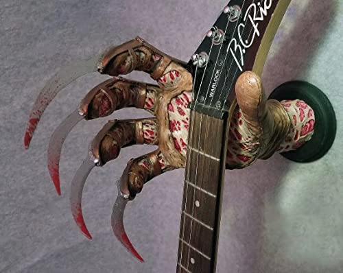 New Guitarist Wall Rack Hanger Gift Rack Halloween Resin Wall Rack Crafts Loft Bar Cafe Living Room Kitchen Decorations (1)