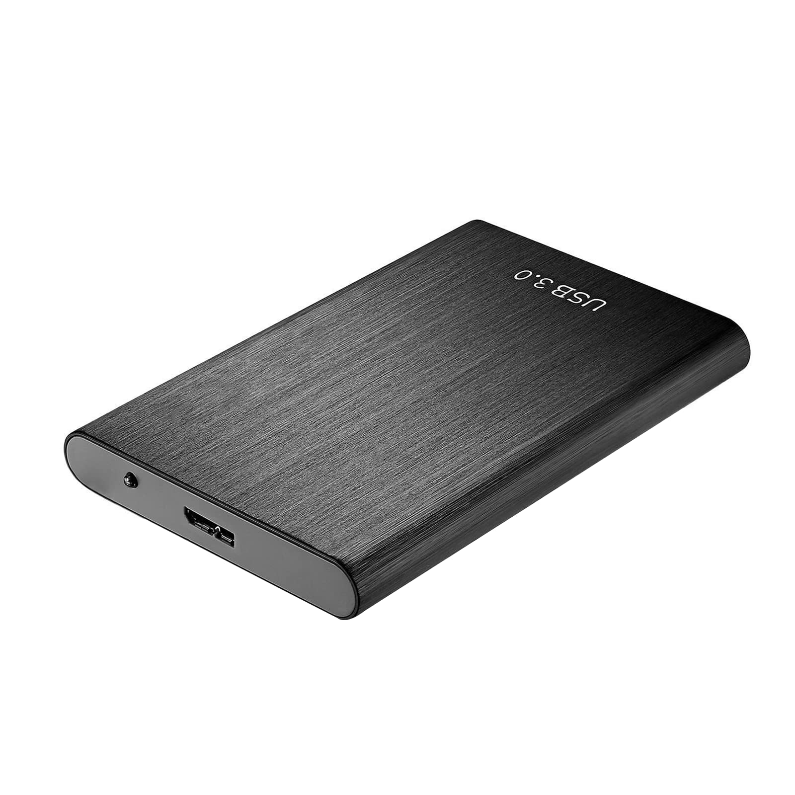 External Hard Drive 2TB - 2.5" USB 3.0 Ultra Slim Metal Design Portable HDD for Mac, PC, Laptop, Computer, Smart TV -BlackA