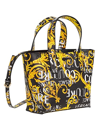 Versace Jeans Couture women Logo couture handbags black