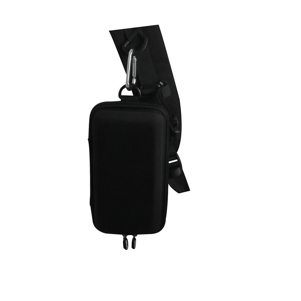 Adada Hard Travel Case for Samsung T7 / T7 Touch Portable SSD 1TB 2TB 500GB USB 3.2 External Solid State Drive Case for 3 Hard Drives (Black)