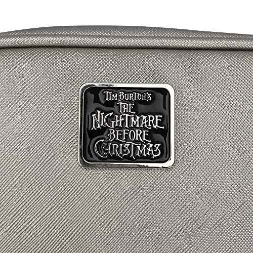 Bioworld Nightmare Before Christmas Lock Shock & Barrel Women’s Gray Crossbody Handbag