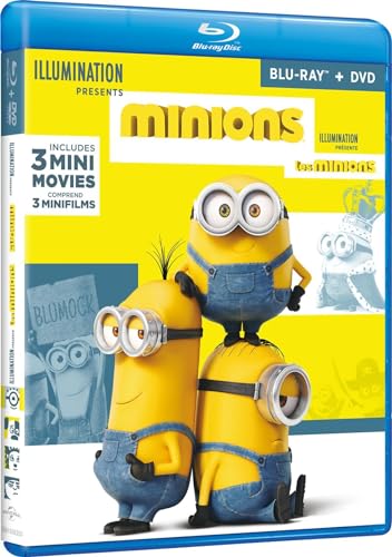 Minions (Includes 3-Mini Movies) (Blu-ray + DVD)