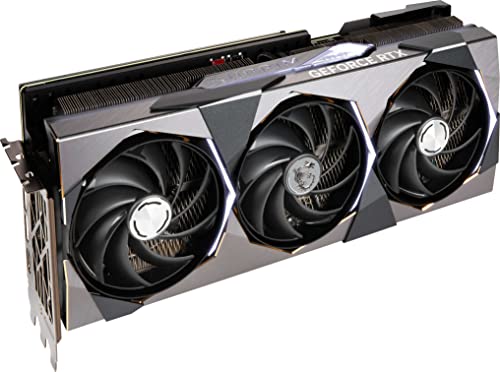 MSI Gaming GeForce RTX 4070 Ti 12GB GDRR6X 192-Bit HDMI/DP Nvlink Tri-Frozr 3 Ada Lovelace Architecture Graphics Card (RTX 4070 Ti SUPRIM X 12G)
