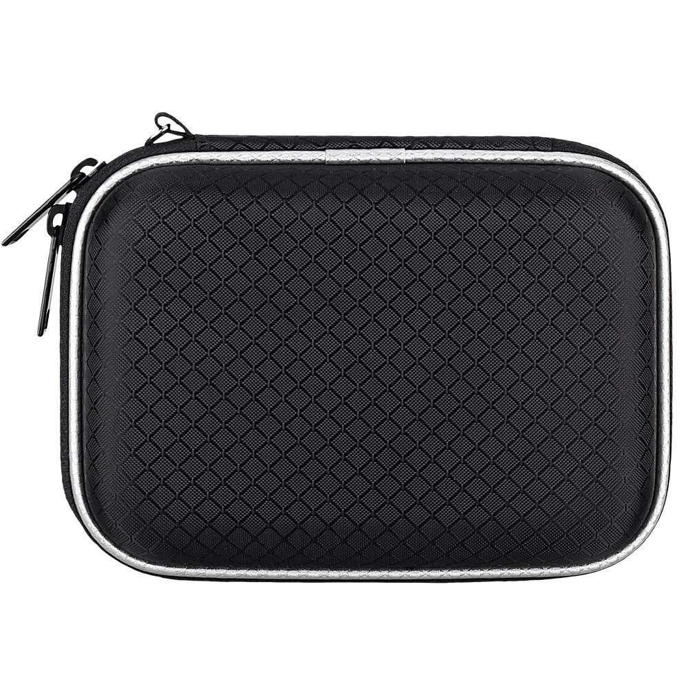 Lacdo Hard Drive Carrying Case for Maxone Ultra Slim Portable External Hard Drive HDD USB 3.0 160GB 250GB 320GB 500GB 1TB 2TB EVA Shockproof Protective Storage Travel Bag, Black