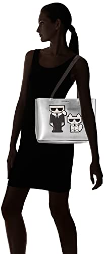 Karl Lagerfeld Paris Womens Maybelle Camera Crossbody Tote Bag, Gold, One Size US