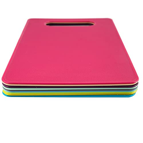 GULRUH Wood Cutting Boards for Kitchen, Plastic Cutting Board Foods Classification Boards Outdoors Camping Vegetable Fruits Meats Bread Cutting Chopping Blocks (Color : Gray)