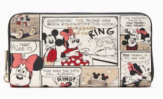 Kate Spade New York Disney X Mickey Mouse Large Continental Wallet