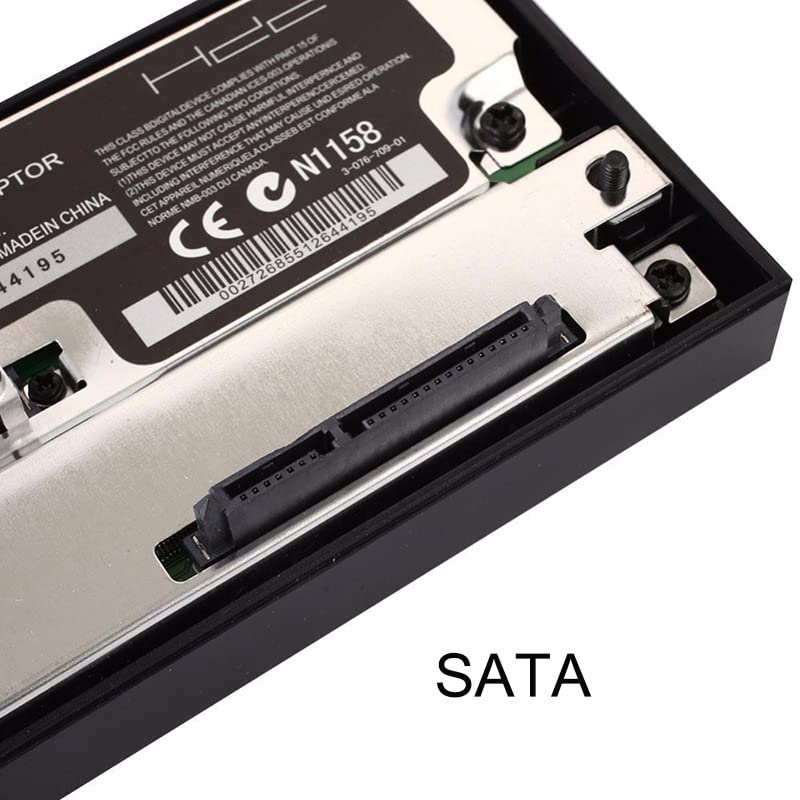 Kacenray SATA Hard Drive Adapter for PS2 PlayStation 2, SATA Network Adapter HDD Hard Drive Converter for Sony PlayStation Expansion Bay Port