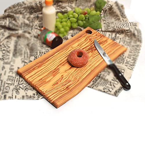 GULRUH Wood Cutting Boards for Kitchen, Wood Chopping Board Width Solid Wood for Steak Pizza Bread Board Sushi