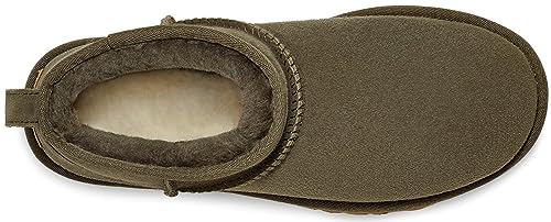 UGG Women's Classic Ultra Mini Boot, Forest Night, 8