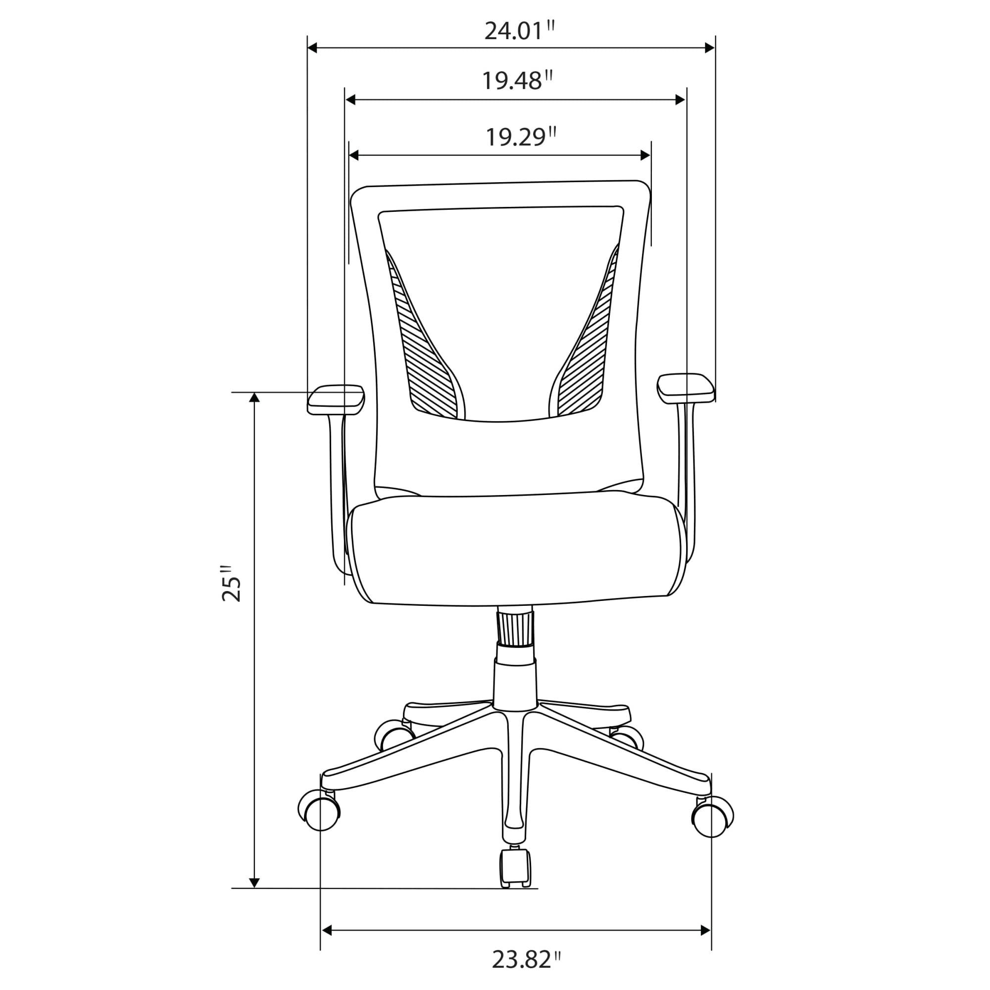 Brenton Studio® Radley Task Chair, Black