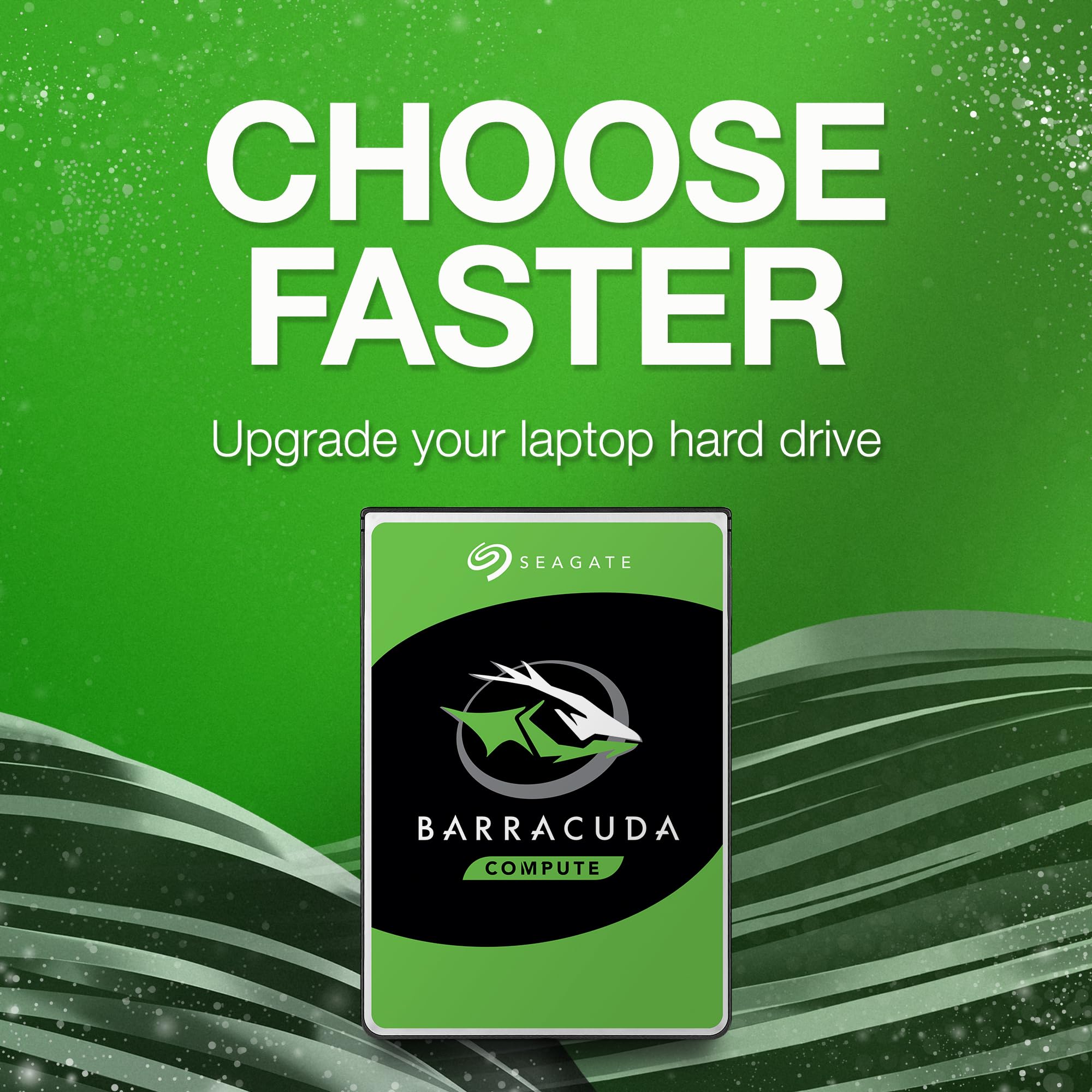 Seagate BarraCuda 2TB Internal Hard Drive HDD – 2.5 Inch SATA 6 Gb/s 5400 RPM 128MB Cache for PC Laptop (ST2000LM015)