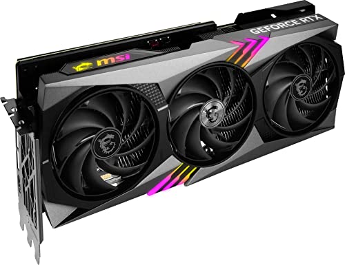 MSI Gaming GeForce RTX 4070 Ti 12GB GDRR6X 192-Bit HDMI/DP Nvlink Tri-Frozr 3 Ada Lovelace Architecture Graphics Card (RTX 4070 Ti Gaming X Trio 12G)