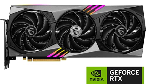 MSI Gaming GeForce RTX 4070 Ti 12GB GDRR6X 192-Bit HDMI/DP Nvlink Tri-Frozr 3 Ada Lovelace Architecture Graphics Card (RTX 4070 Ti Gaming X Trio 12G)