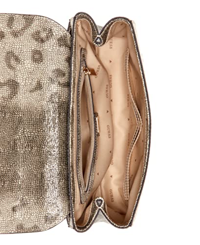 GUESS Katey Flap Shoulder Bag, Charcoal