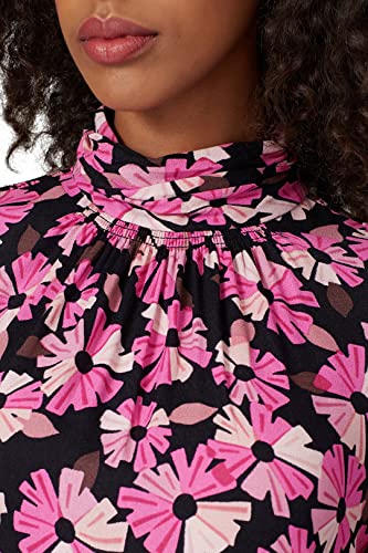 Kate Spade New York Rent the Runway Pre-Loved Wallflower Smocked Dress, Black, 10