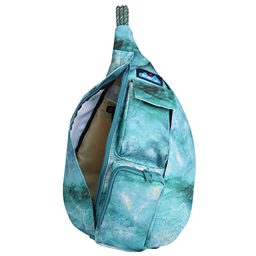 KAVU Mini Rope Sling Bag -Ocean Storm