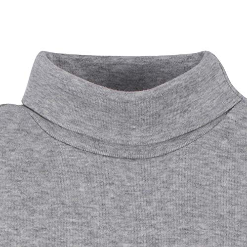 Gerber baby boys 2-pack Long Sleeve Turtleneck Onesies Bodysuits Footie, Gray, 24 Months US