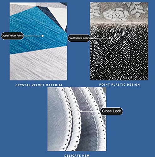 Sunset Beach Area Rug Folding Resistance Shells Starfish Floor Mat Sea Themed Anti-Slip Soft Carpet for Living Room Bathroom 79*63 Inches