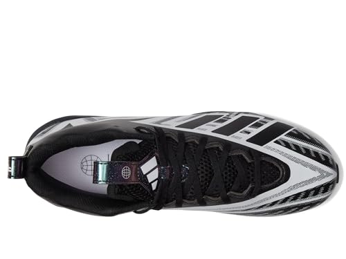 adidas Men's Freak Spark 23 Football Shoe, Black/White/Black (Molded), 12