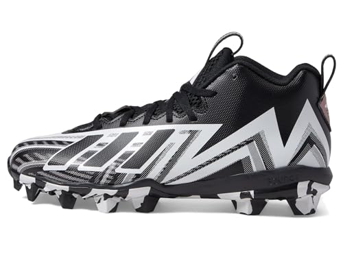 adidas Men's Freak Spark 23 Football Shoe, Black/White/Black (Molded), 12