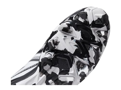 adidas Men's Freak Spark 23 Football Shoe, Black/White/Black (Molded), 12
