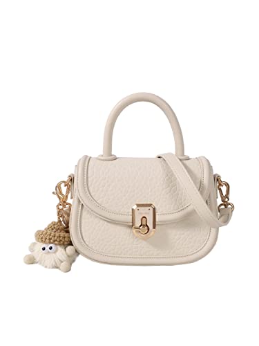 ZOOPIE Small Crossbody Bags for Women Designer Satchel handbag Fashion Clutch Purse 3 in 1 Bag with Coin Purse (Brown)