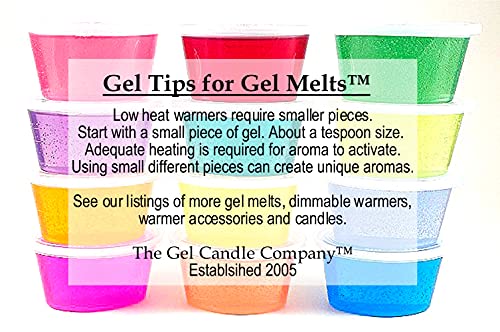 3 Pack CHANEL NO. 5 INSPIRED Aroma Gel Melts For Warmers And Burners By The Gel Candle Company PEEL, MELT AND ENJOY