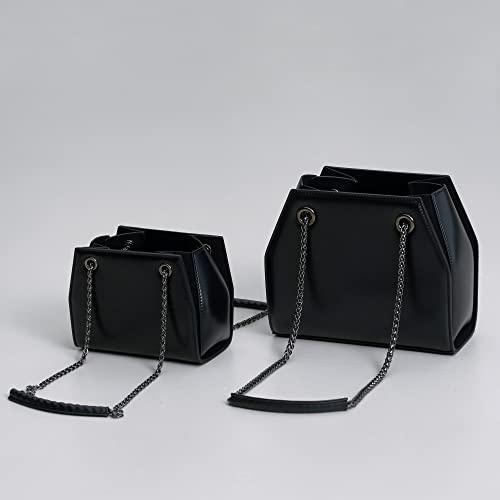 KWANI Radiance Chain Tote Shoulder Bags for Women and Ladies (Micro)