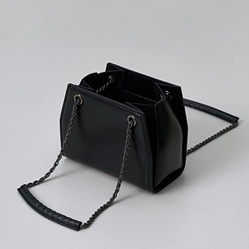 KWANI Radiance Chain Tote Shoulder Bags for Women and Ladies (Micro)