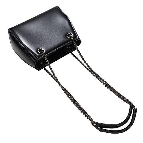 KWANI Radiance Chain Tote Shoulder Bags for Women and Ladies (Micro)
