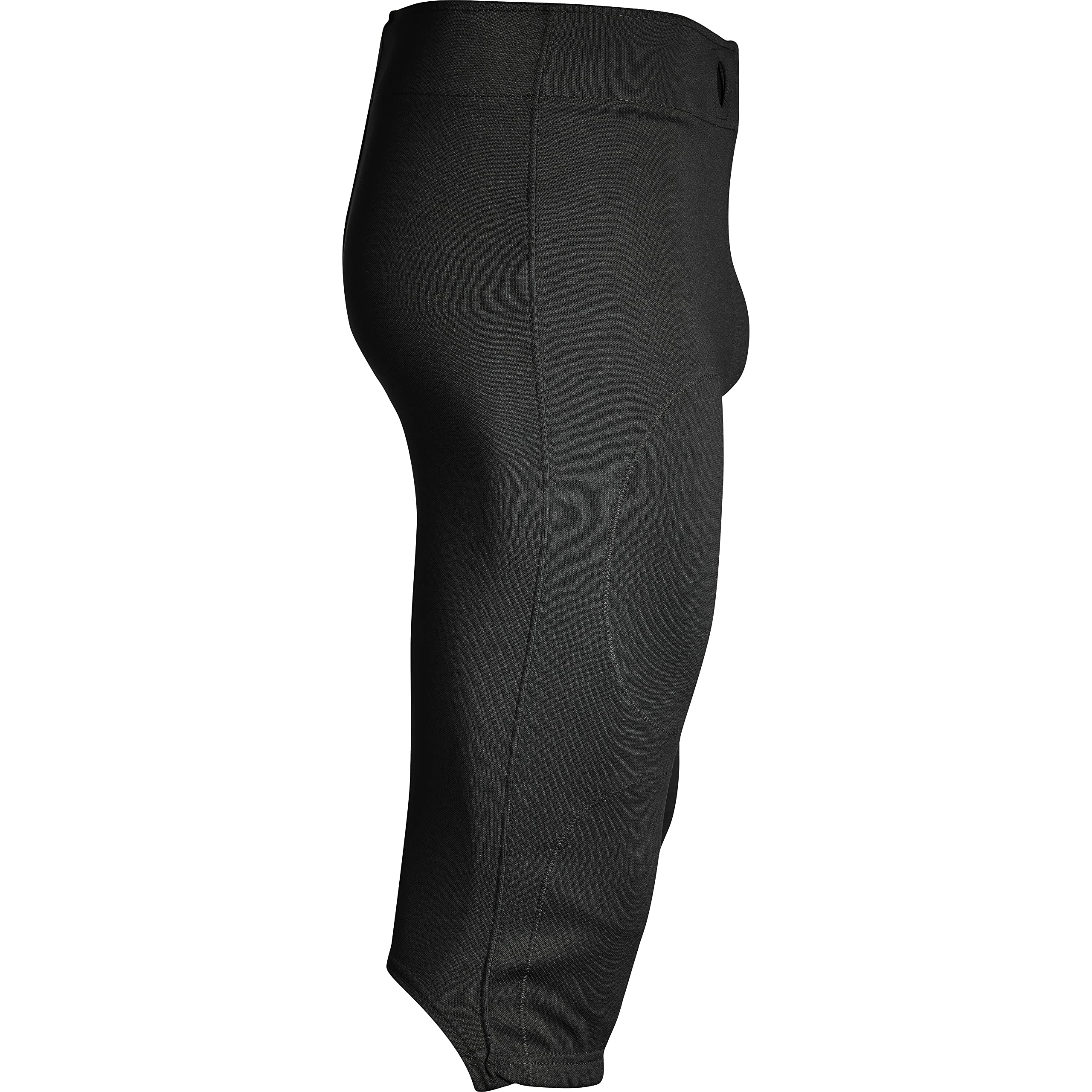 Champro Standard Touchback Football Practice Pants, Black, Small