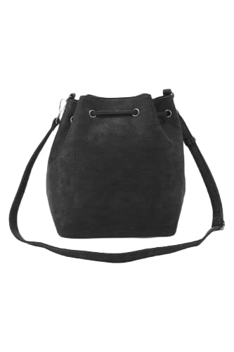 Killstar Faye Realm Bag Gothic O-Ring Grunge Punk Drawstring Studded