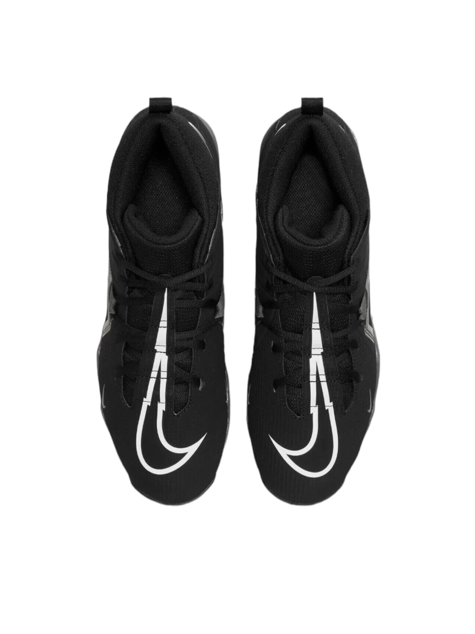 Nike Alpha Menace 3 Shark Men's Football Cleat (us_Footwear_Size_System, Adult, Men, Numeric, Medium, Numeric_12), Black/Iron Grey/White